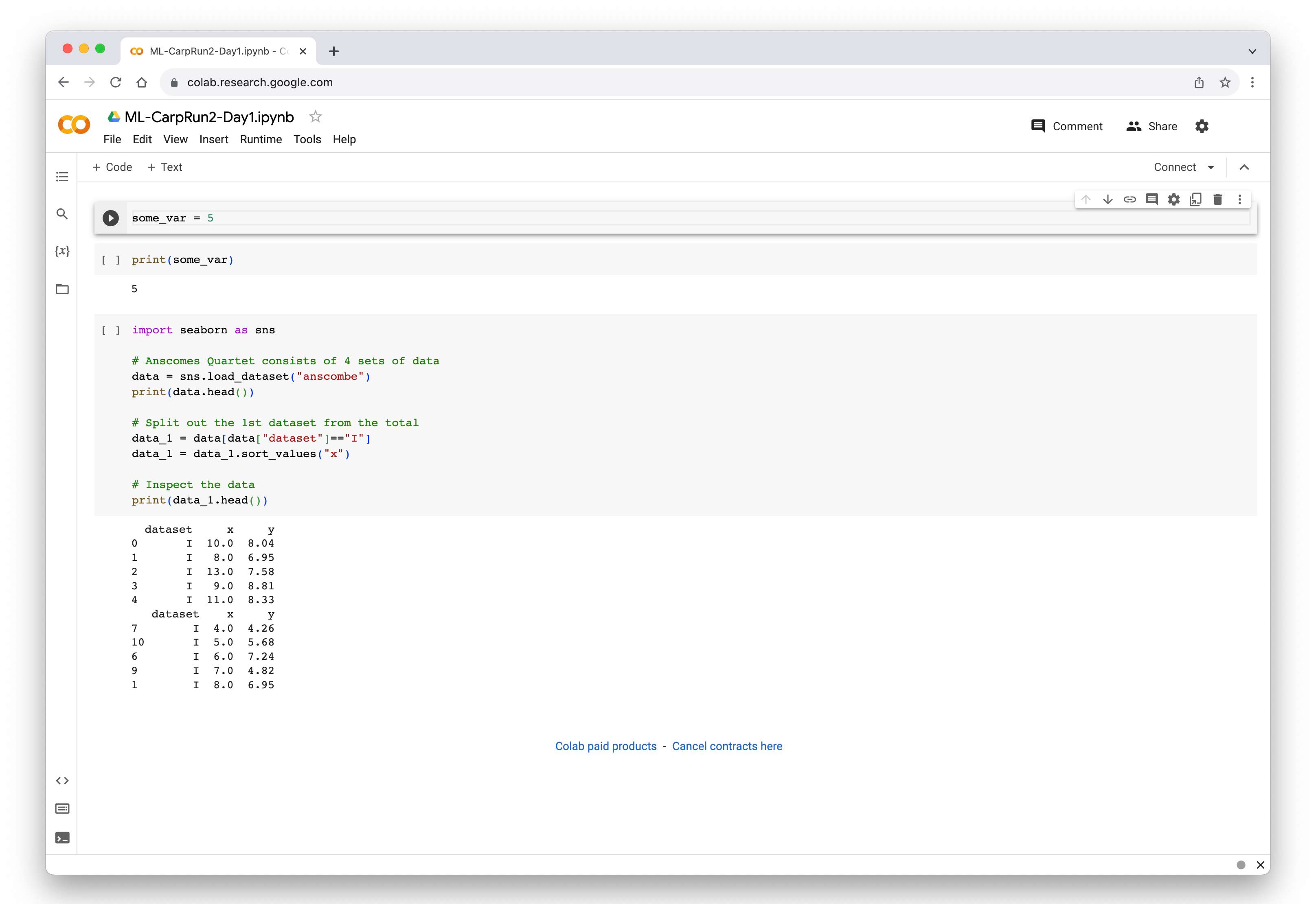 Upskilling Researchers in Machine Learning